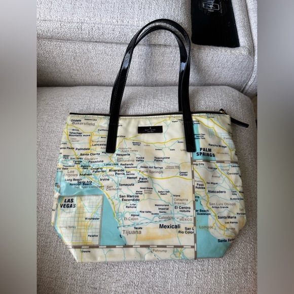 kate spade | Bags | Kate Spade Of The Map Tote Bag | Poshmark